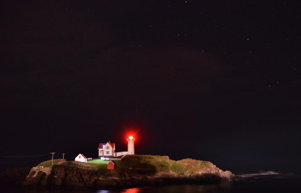 Nubble Lighthouse at Night | Shutterbug